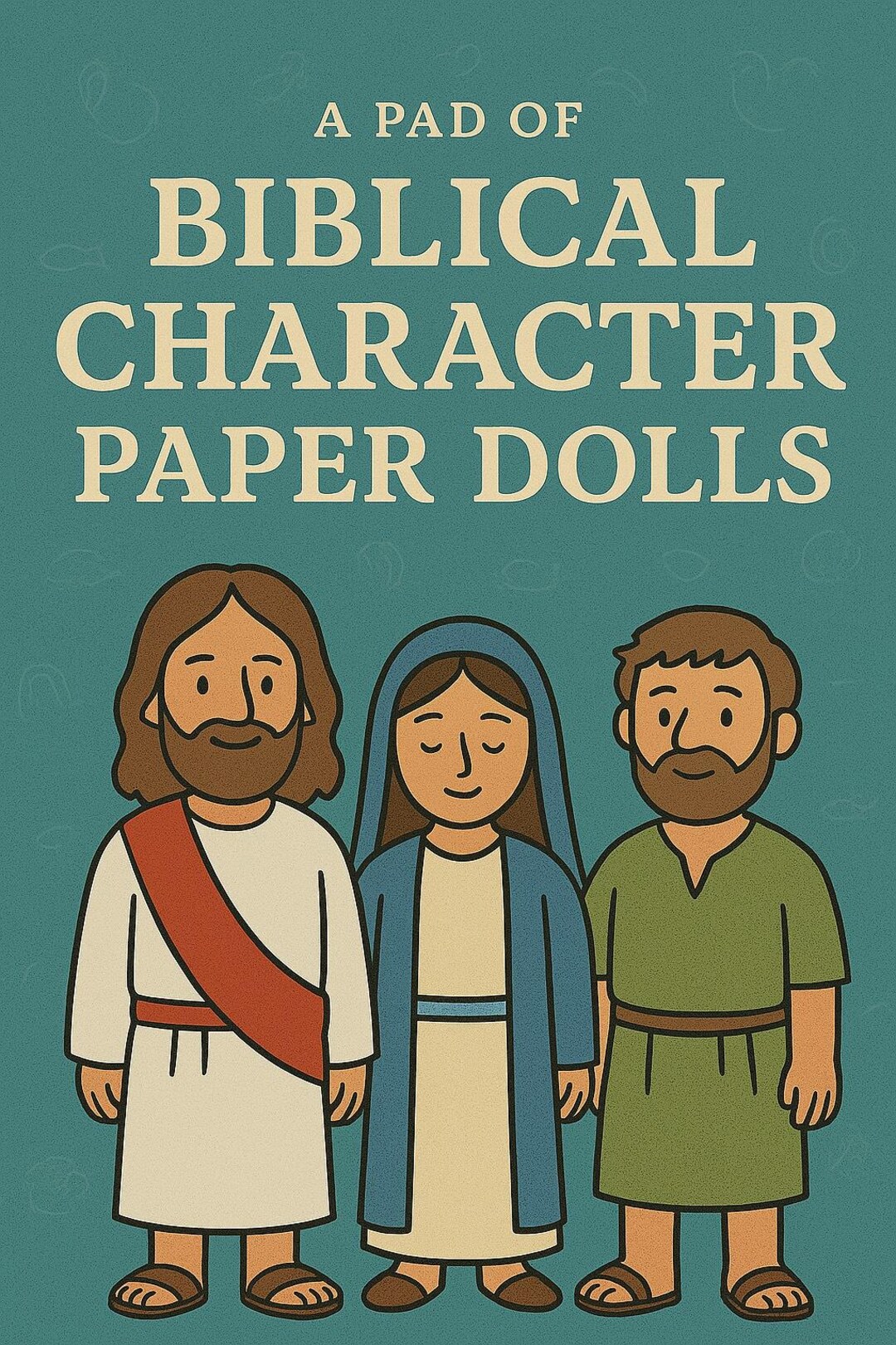 Great Series of Paperdolls of Characters From Bible. Jesus, Maria ...