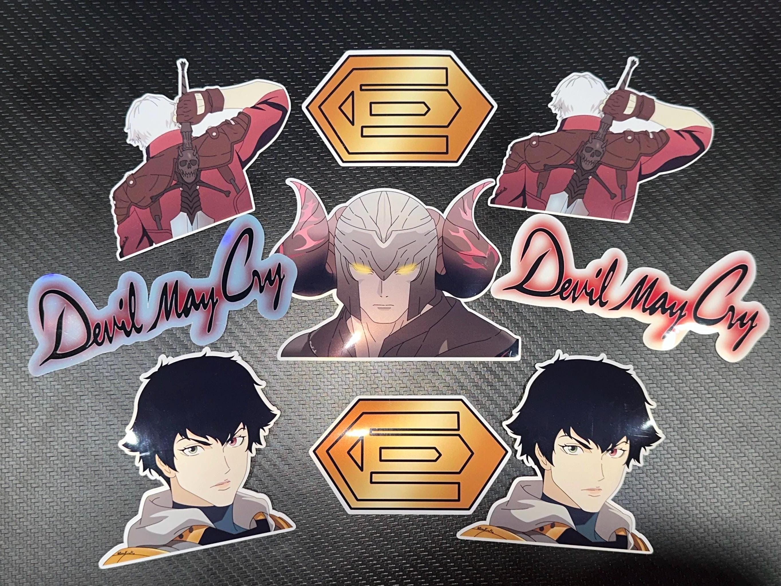 DMC Video Game Logo - Devil May Cry - Anime Stickers - Etsy