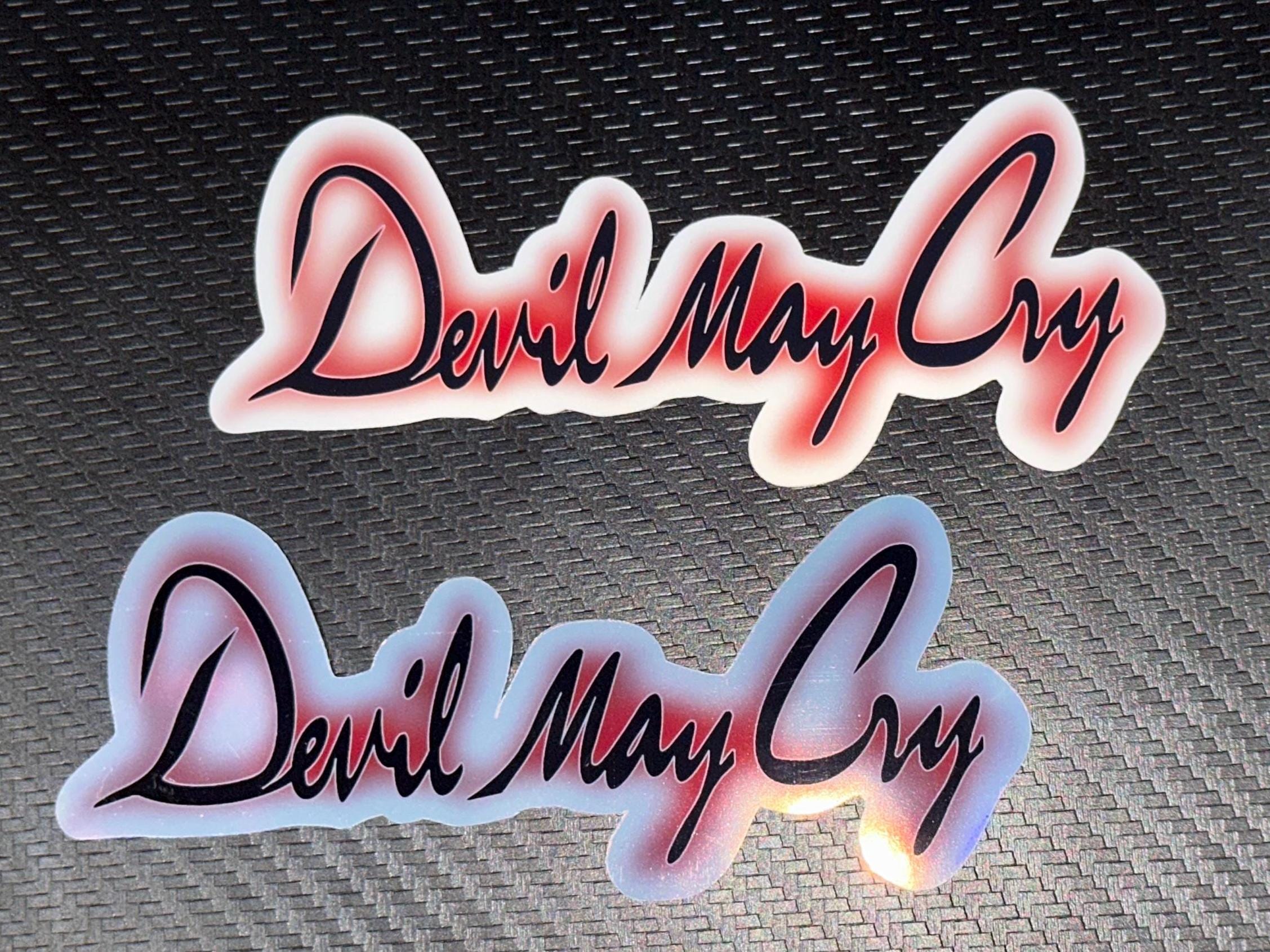 DMC Video Game Logo - Devil May Cry - Anime Stickers - Etsy
