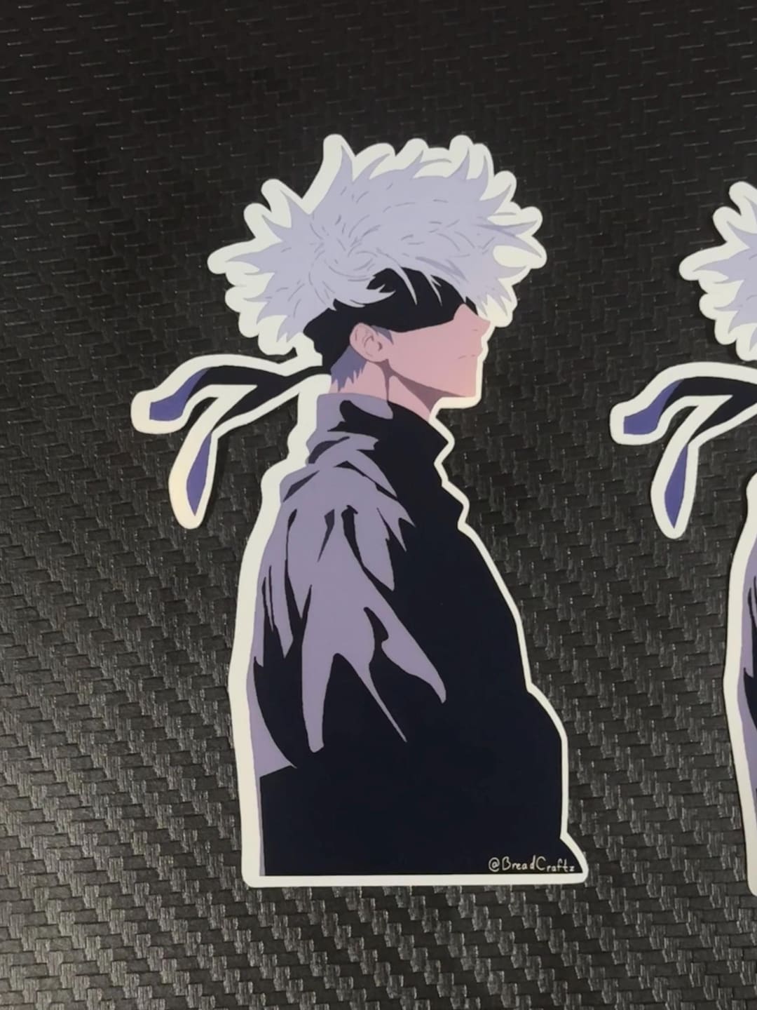 Satoru Gojo Side Profile - Jujutsu Kaisen - Anime Stickers - Etsy