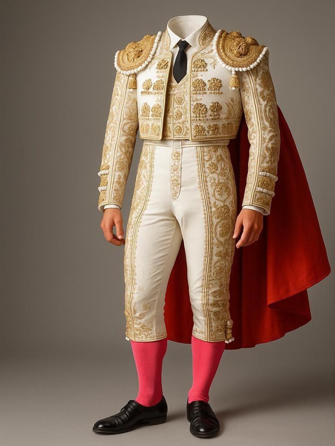 Gold Embroidered Matador Suit: 3PC Spanish Bullfighting Attire - Etsy