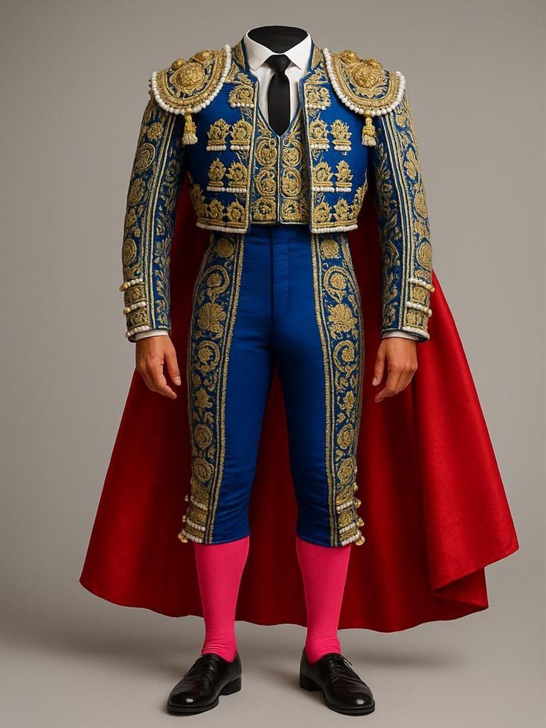Gold Embroidered Matador Suit: 3PC Spanish Bullfighting Attire - Etsy