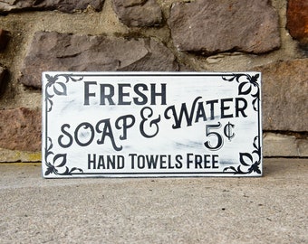 Soap sign | Etsy