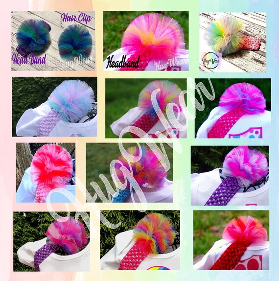 Made to Match Headband Puff or Hair Clip Puff Ball add On - Etsy
