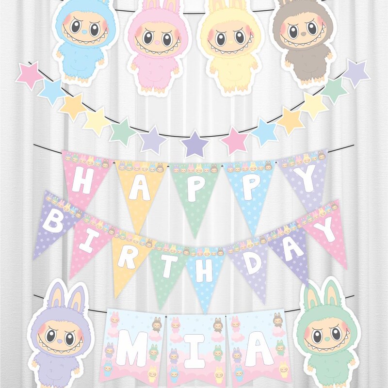 Printable Labubu Box - Etsy