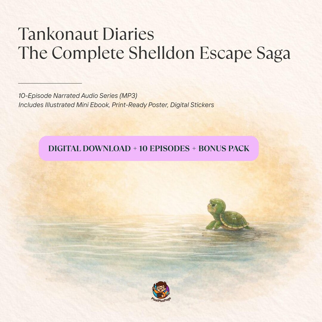 Captain Shelldon Digital Audio Story Bundle: 10 MP3 Episodes + PDF Mini ...