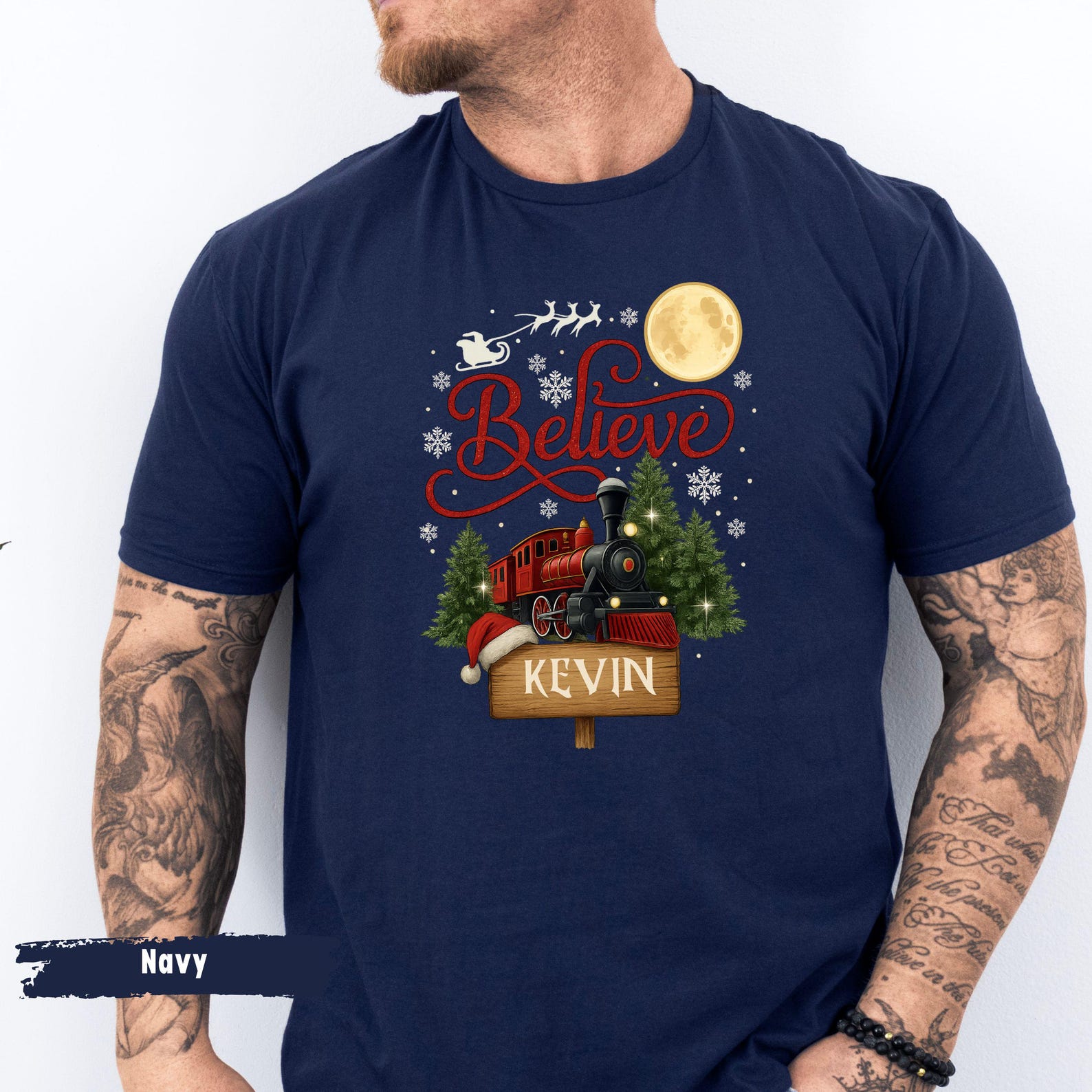 Personalized Family Polar Express Shirts, Custom Family Christmas Shirt ...