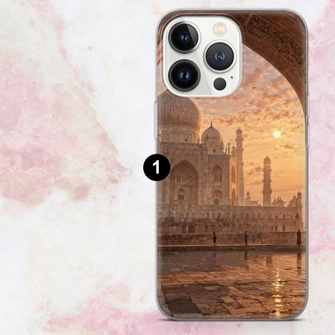Islamic Phone Case Arabic Muslim Cover for iPhone 16, 15, 14, 13, 12 ...