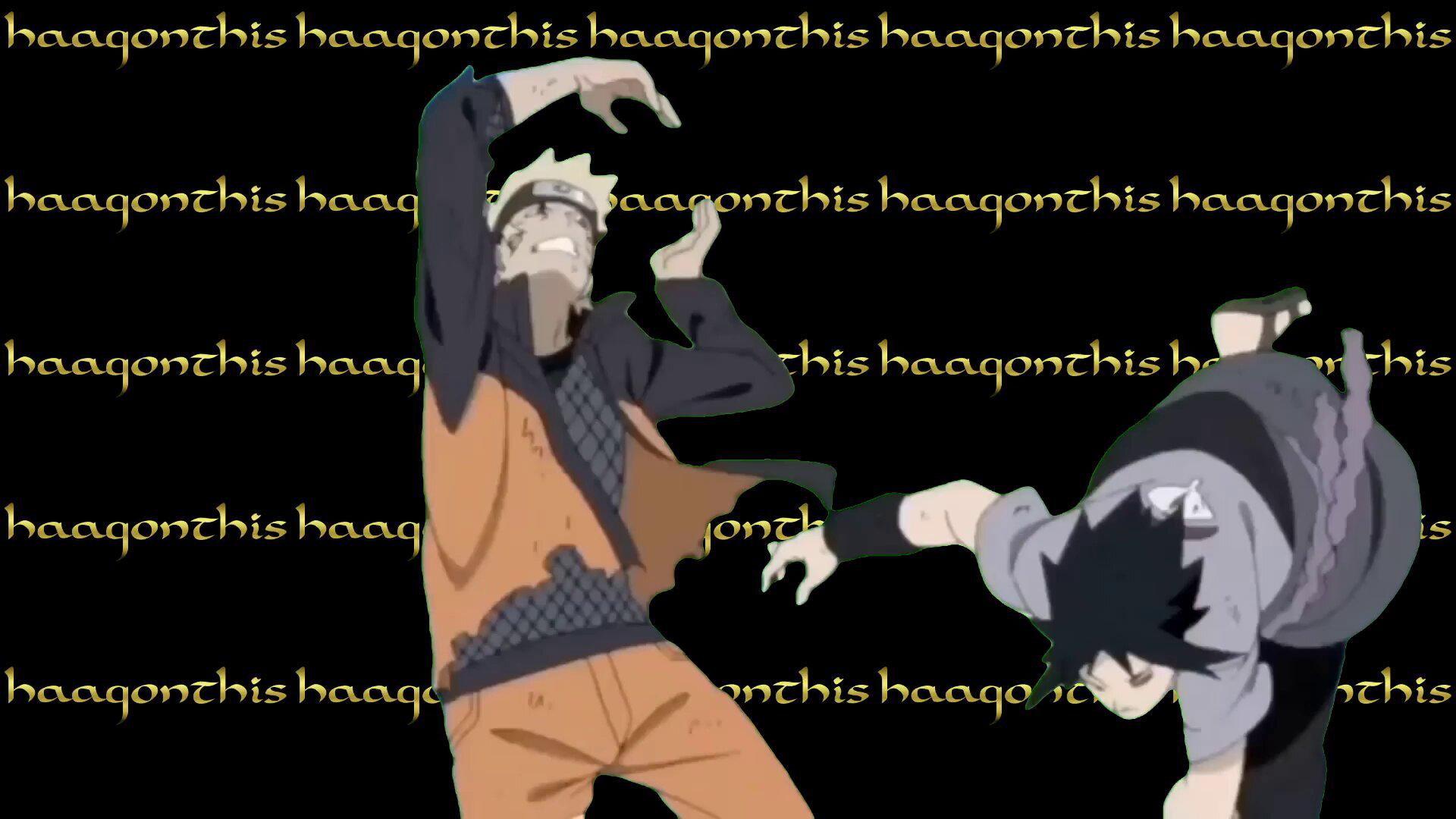 Naruto Vs Sasuke | Epic Anime Clash | Animated Twitch Overlay (WEBM) No ...