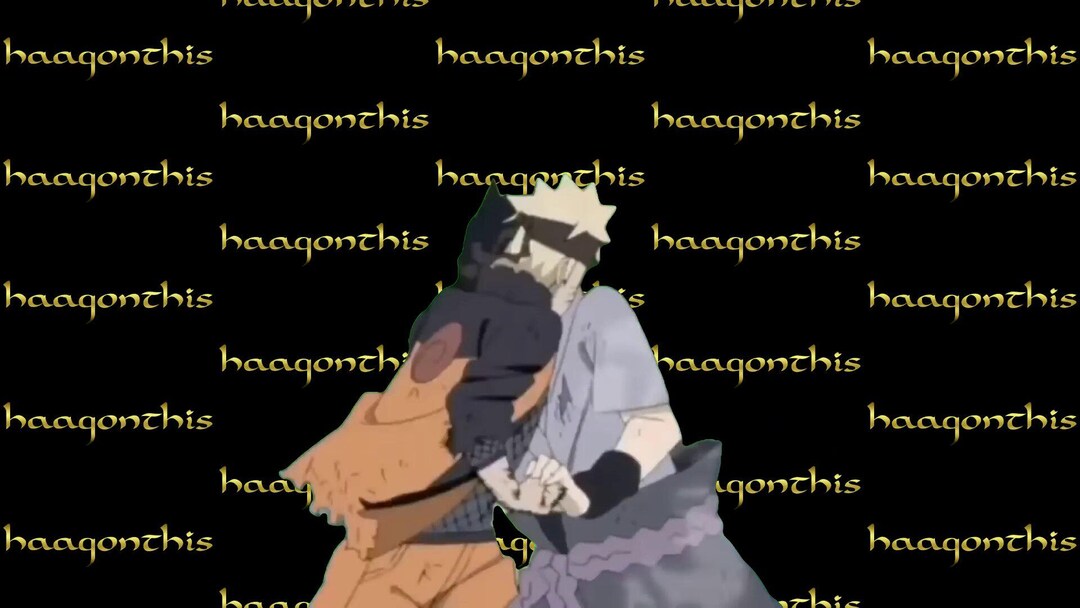 Naruto Vs Sasuke | Epic Anime Clash | Animated Twitch Overlay (WEBM) No ...