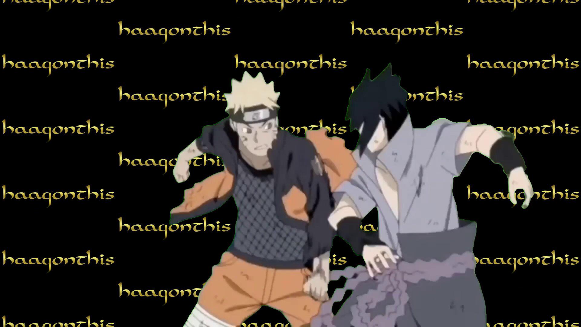 Naruto Vs Sasuke | Epic Anime Clash | Animated Twitch Overlay (WEBM) No ...