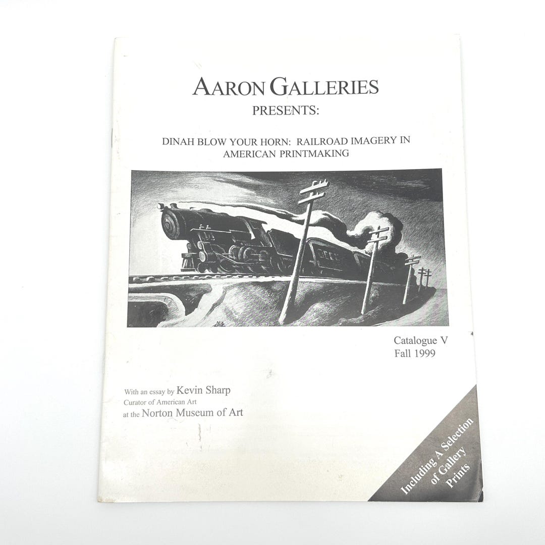American Printmaking Railroad Art Catalog | "dinah Blow Your Horn" by ...