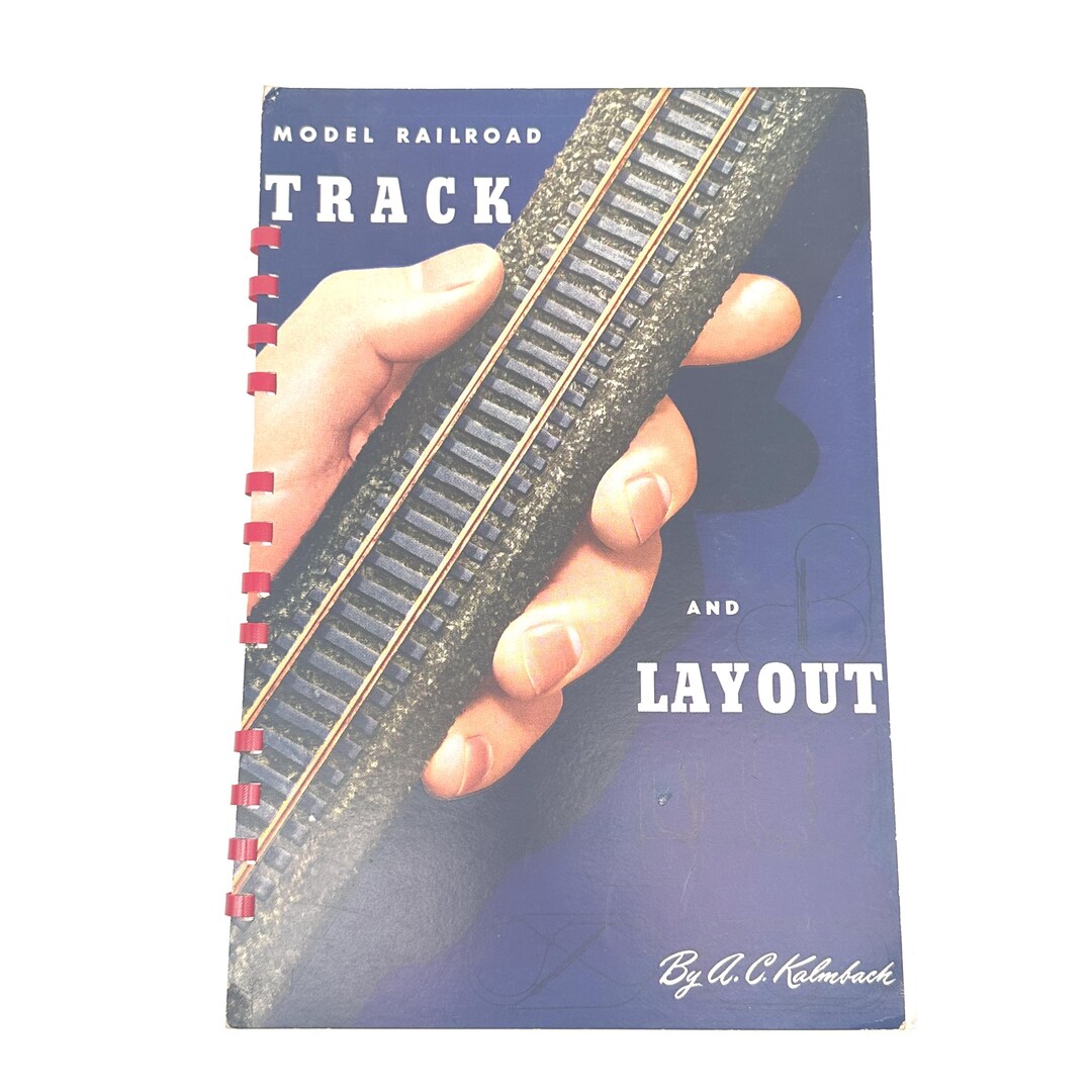 1946 Vintage Model Railroad Layout Guide – Model Railroad Track and ...