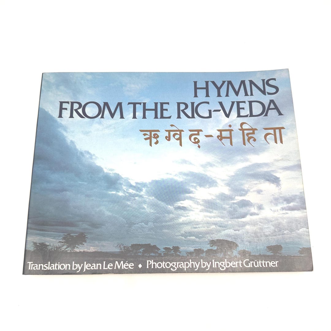Hymns From the Rig-veda 1975 First Edition | Hindu Scripture & Vedic ...