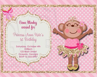 Princess monkey | Etsy