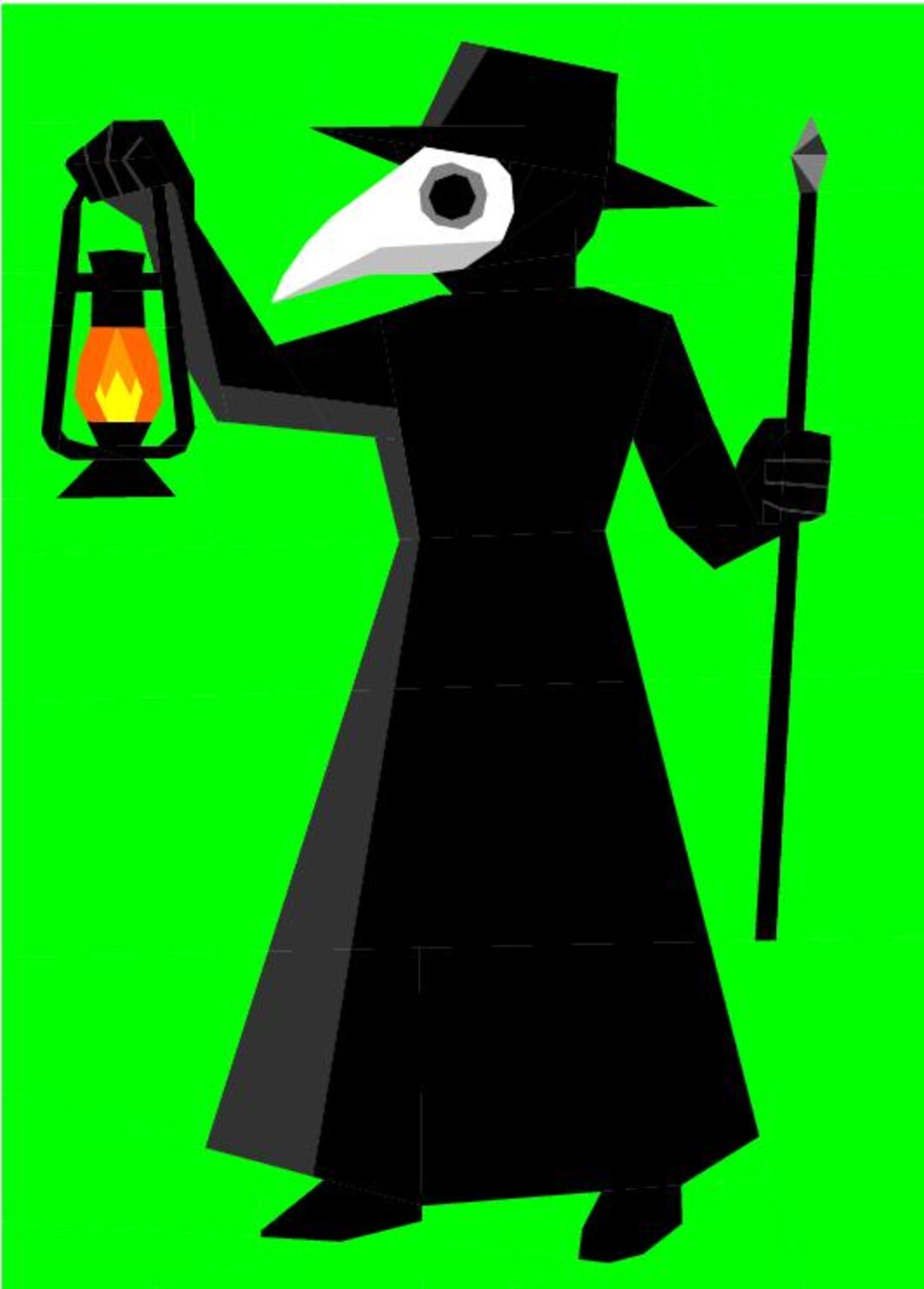 Plague Doctor - FPP Quilt Pattern - Etsy
