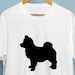 Pomsky Silhouette - Digital Download, Pomsky Art, Dog Silhouette ...
