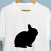 Giant Angora Rabbit Digital Download, Giant Angora Rabbit Silhouette ...
