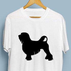 Löwchen - Digital Download, Lowchen Art, Dog Silhouette, Lowchen SVG ...