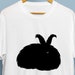Giant Angora Rabbit - Digital Download, Giant Angora Rabbit Silhouette ...