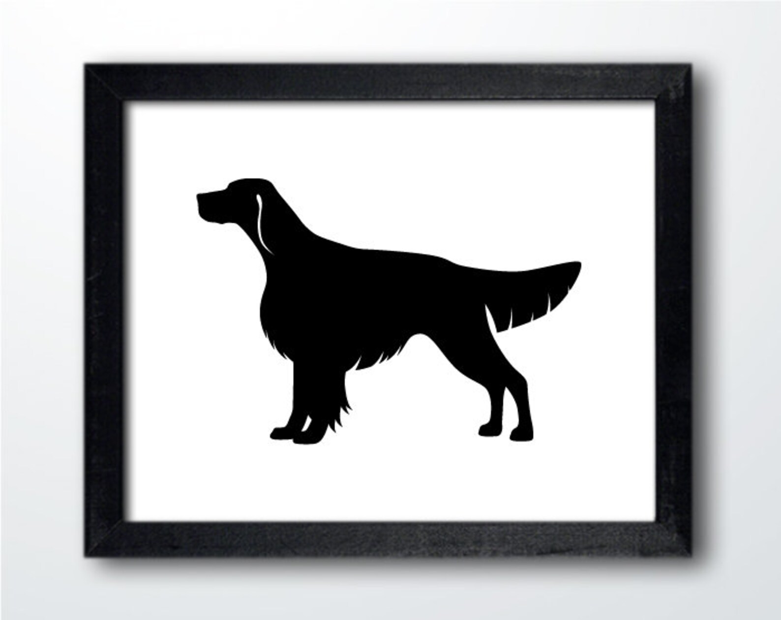 Irish Red and White Setter - Digital Download, Irish Red and White ...