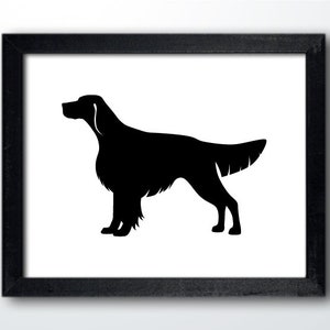 Irish Red and White Setter - Digital Download, Irish Red and White ...