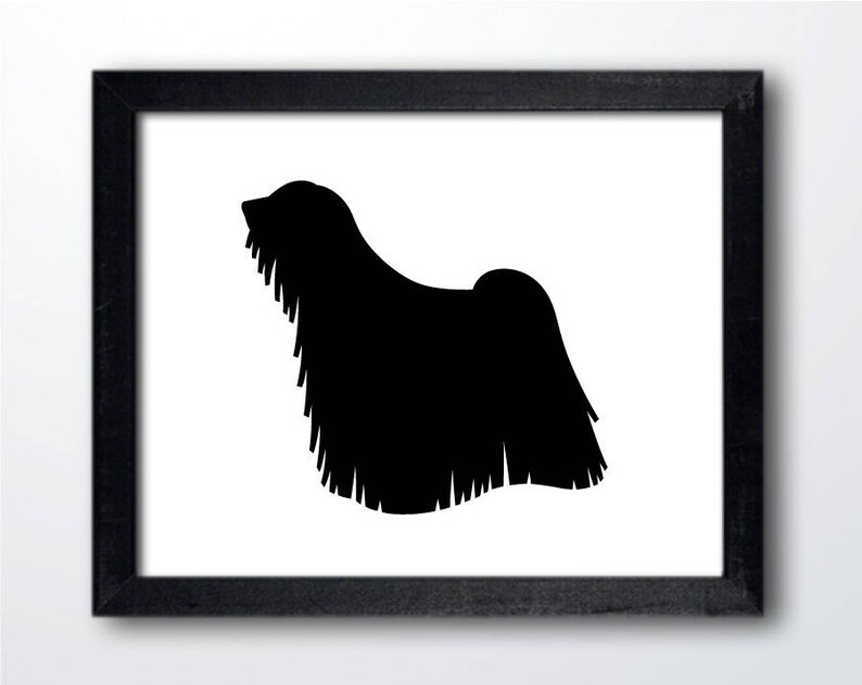 Puli Digital Download Puli Art Dog Silhouette Puli SVG - Etsy