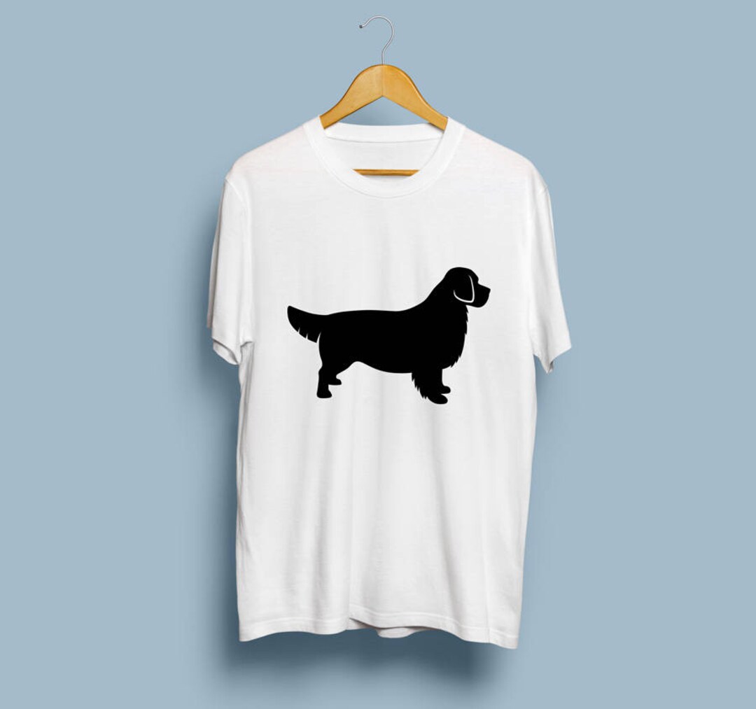 Clumber Spaniel - Digital Download, Clumber Spaniel Art, Dog Silhouette ...