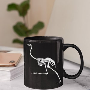 Emu Skeleton - Digital Download, Emu Art, Halloween Emu Skeleton SVG ...