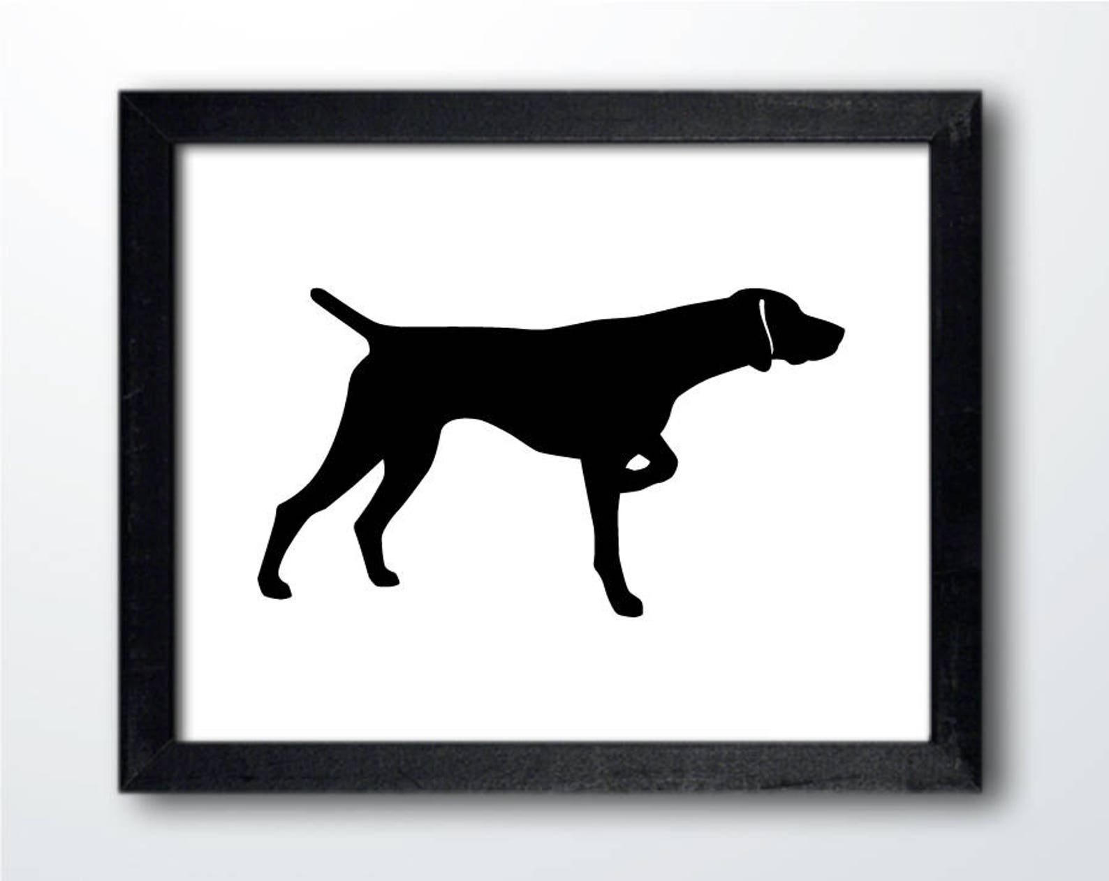 German Shorthaired Pointer (docked Tail) - Digital Download, German ...