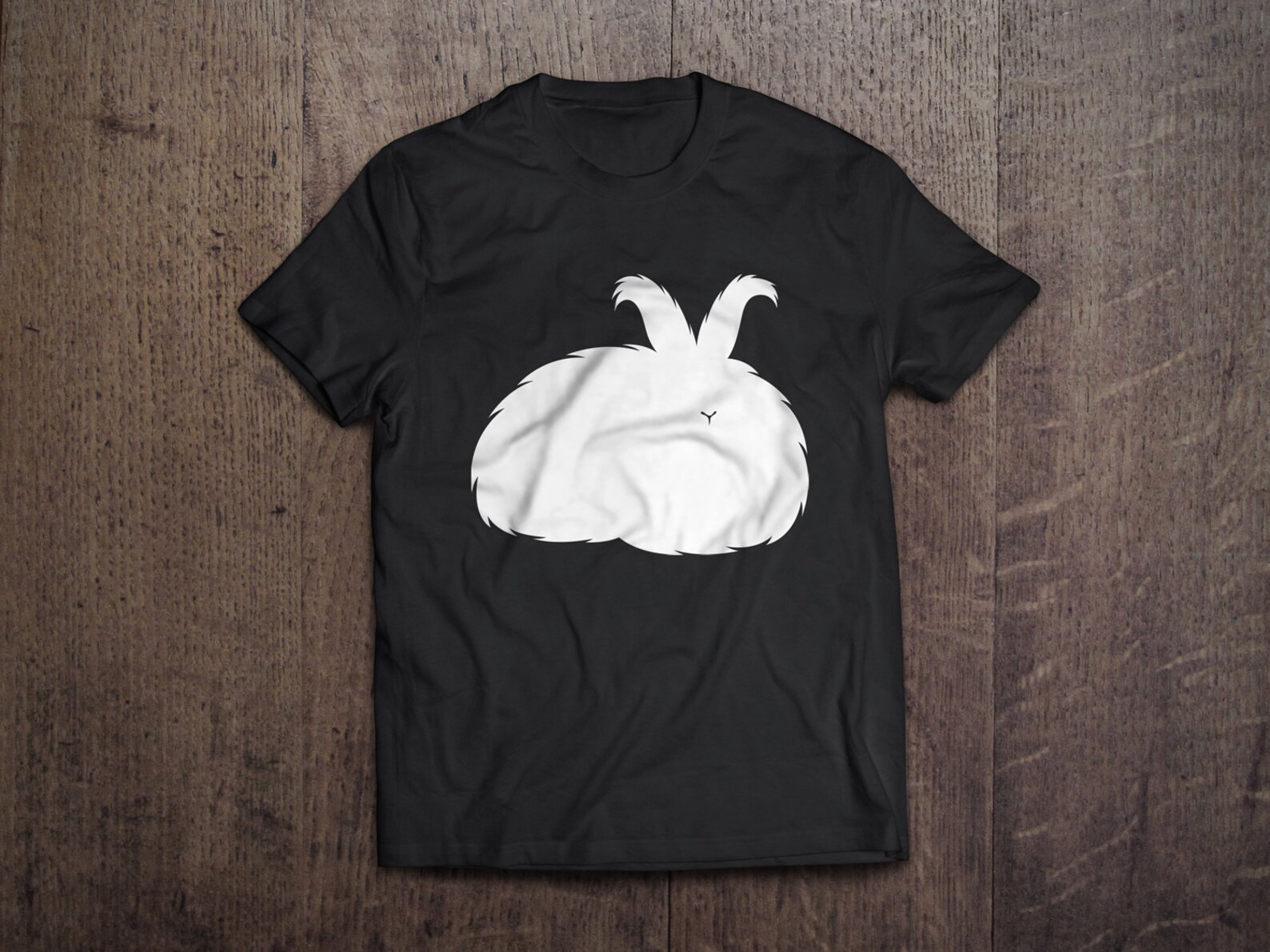 Giant Angora Rabbit - Digital Download, Giant Angora Rabbit Silhouette ...