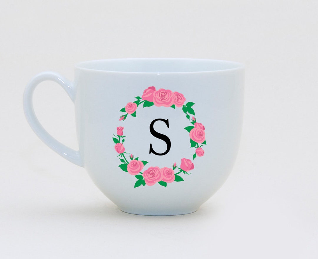 Ring of Pink Roses - Flower Wreath SVG, JPG, PDF, Digital Download - Etsy