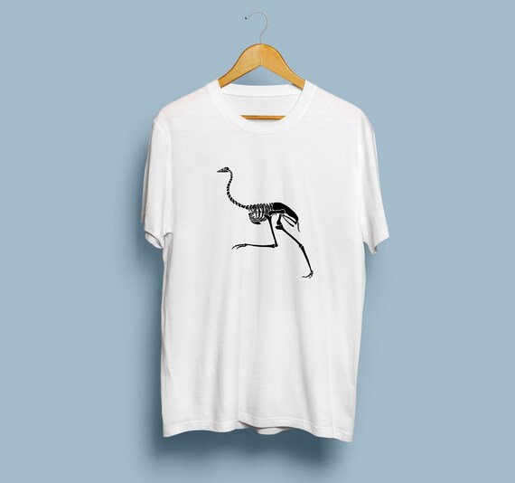 Emu Skeleton Digital Download Emu Art Halloween Emu | Etsy