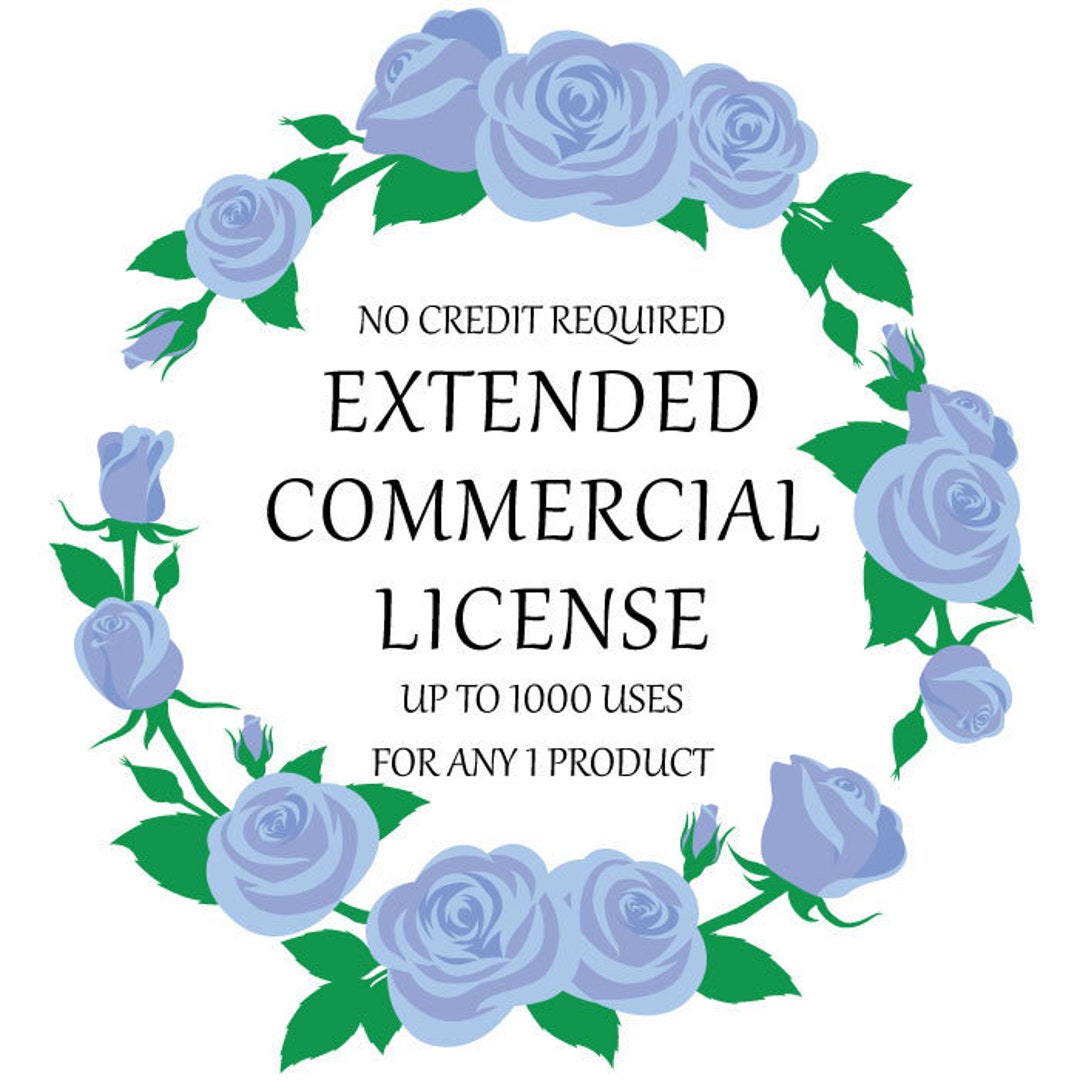 EXTENDED COMMERCIAL LICENSE - Single Product, No Credit Required, up to ...