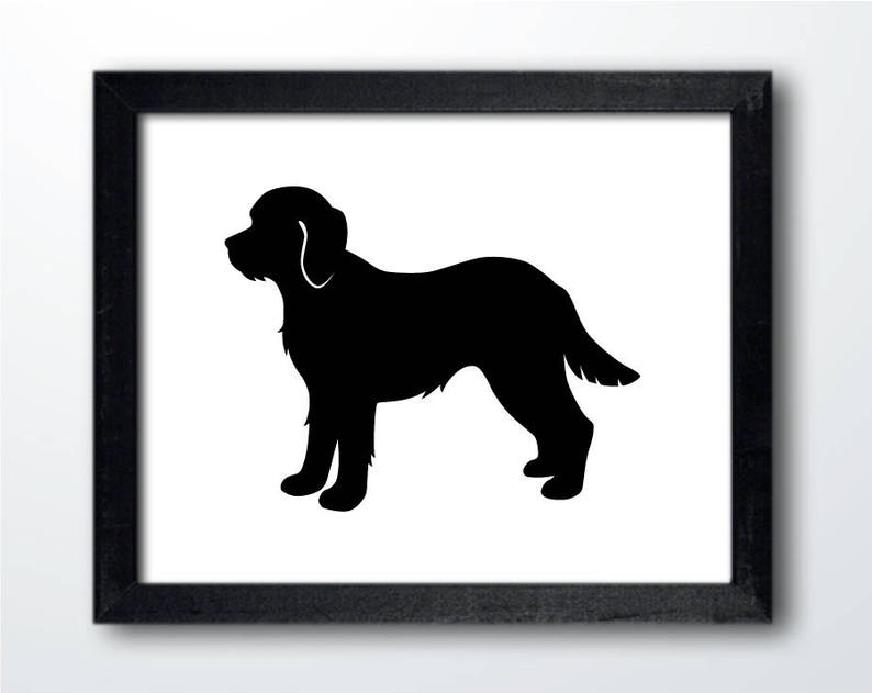 Cavapoo - Digital Download, Cavapoo Art, Dog Silhouette, Cavapoo SVG ...