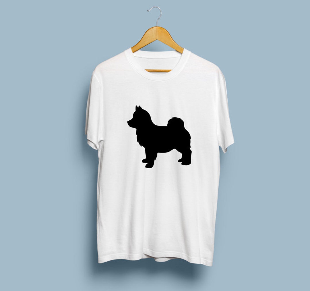 Pomsky Silhouette - Digital Download, Pomsky Art, Dog Silhouette ...