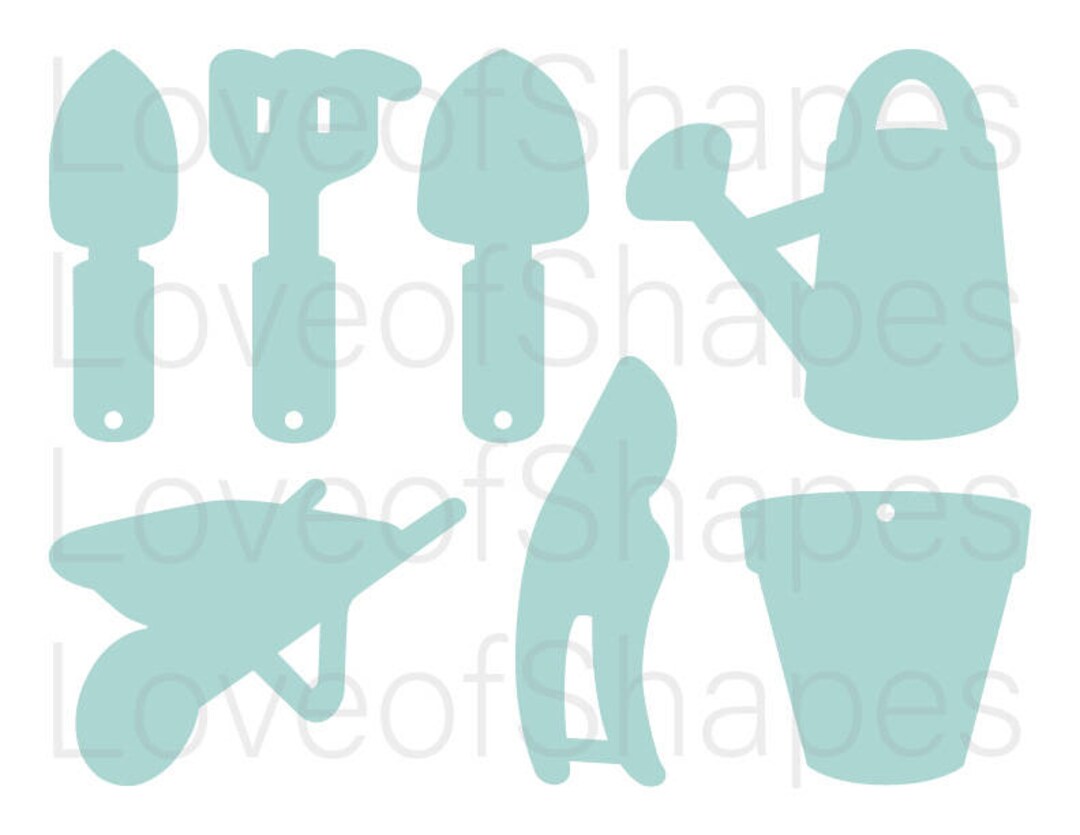 Gardening Gift Tags, Gardener Gift Tags - Digital Download, SVG, DXF ...