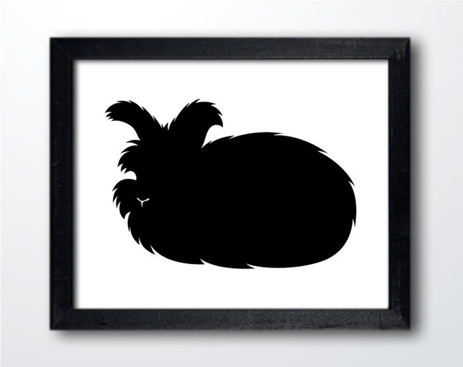 English Angora Rabbit - Digital Download, English Angora Rabbit ...