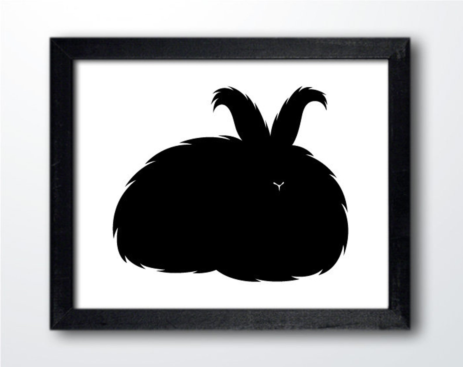 Giant Angora Rabbit Digital Download Giant Angora Rabbit - Etsy