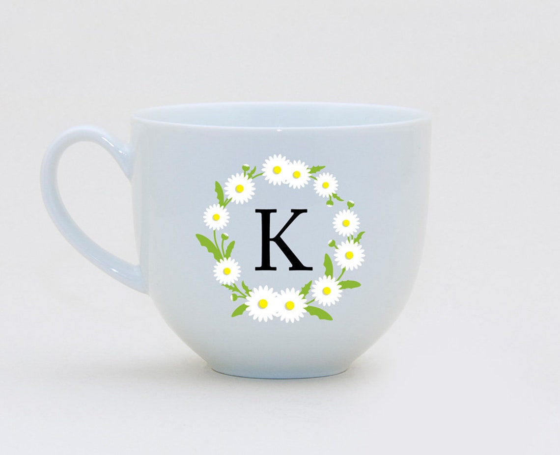 Ring of Daisies Flower Wreath SVG JPG PDF Digital | Etsy