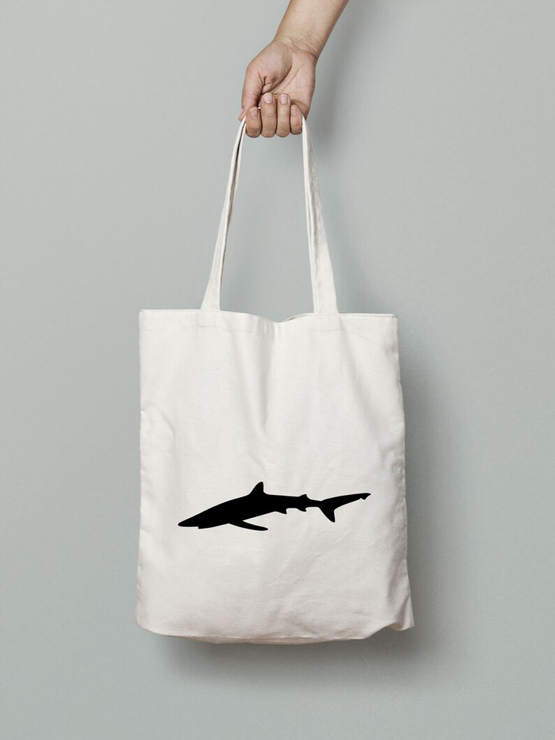 Blue Shark - Digital Download, Blue Shark Art, Blue Shark Silhouette ...