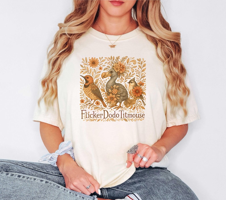 Anti Maga Bird Shirt, Flicker Dodo Titmouse Subtle Fck Trump Shirt ...
