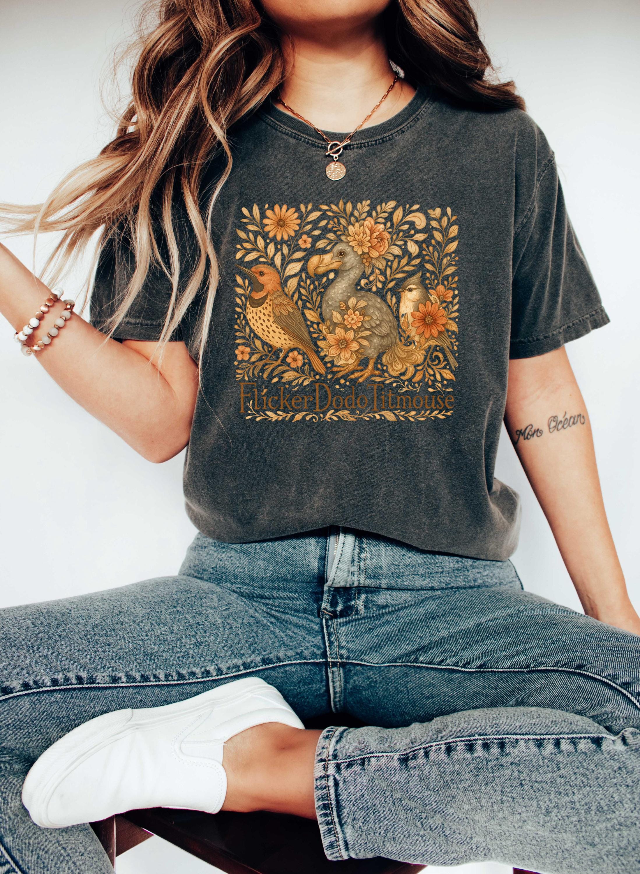 Anti Maga Bird Shirt, Flicker Dodo Titmouse Subtle Fck Trump Shirt ...