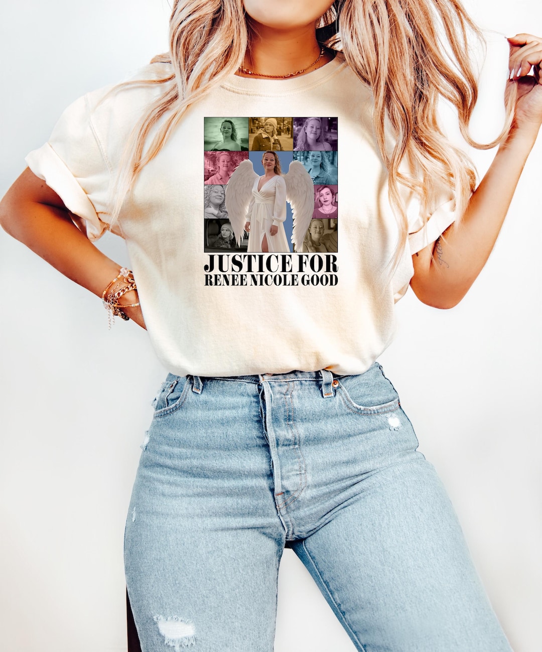 RIP Rene Shirt, Nicole Good Tshirt, American Flag Tee, Minneapolis Jan ...