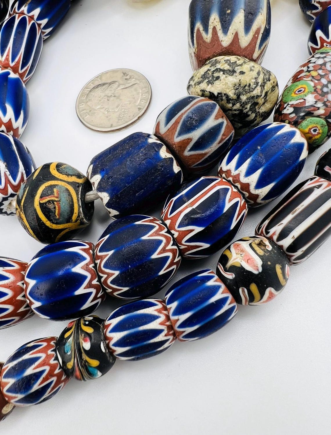 Venetian Antique Trade Beads | Rare Venetian Glass Beads for Collectors ...