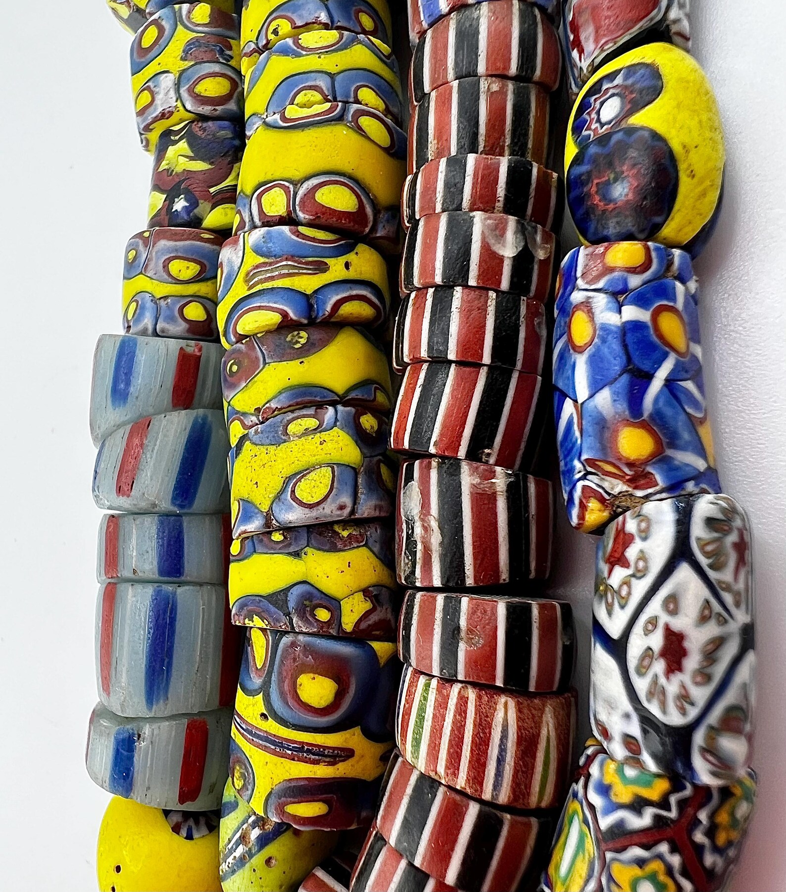 Mixed Antique Venetian Trade Beads | Vintage Venetian Eye Glass Beads ...
