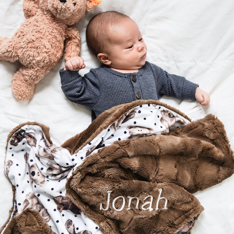 Minky Teddy Blanket - Etsy