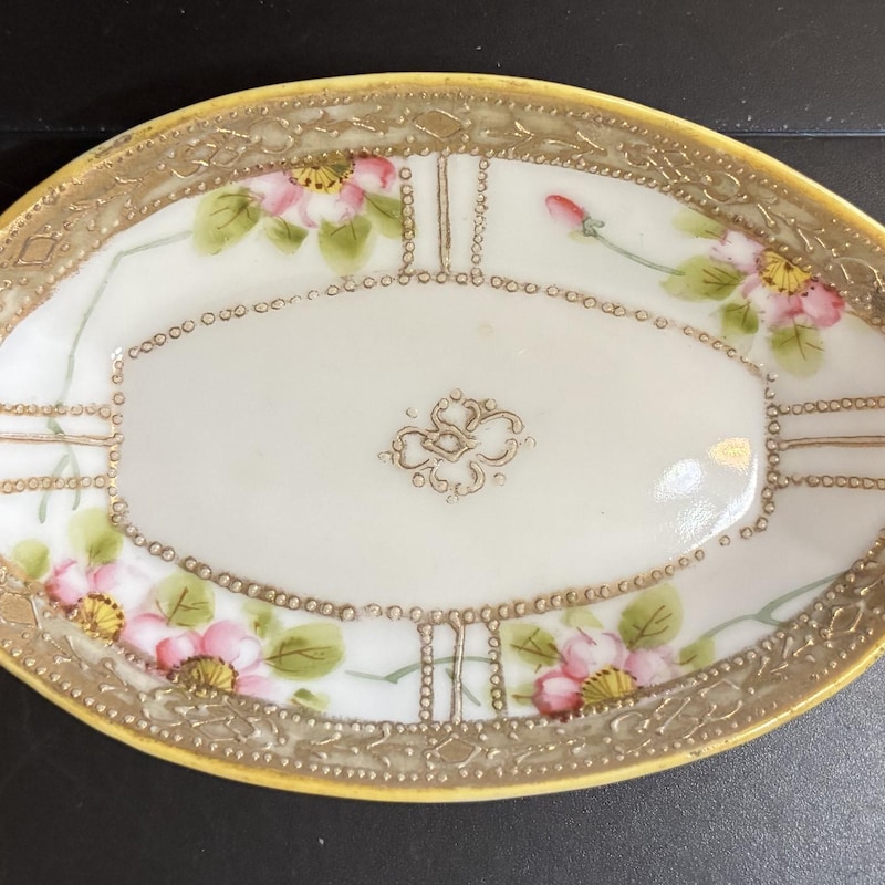 Vintage Nippon Salt Dish - Etsy