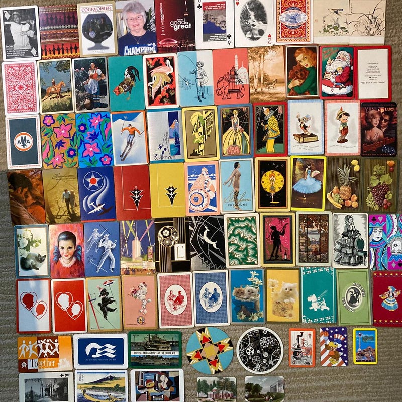 Art Deco Playing Cards - Etsy