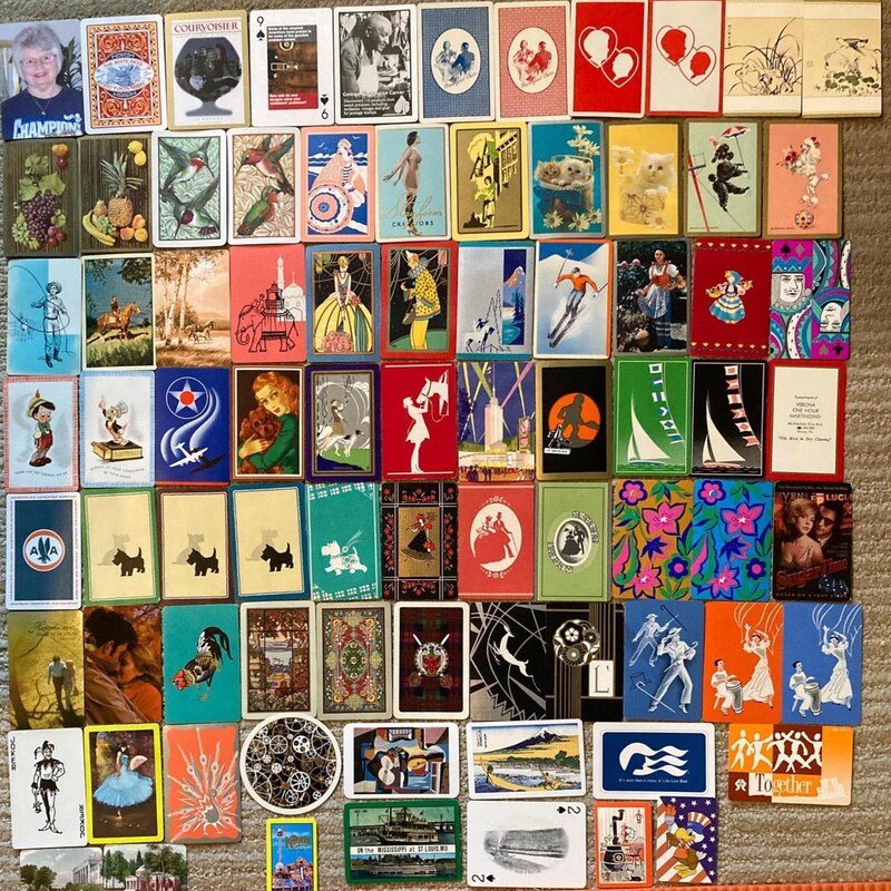 Art Deco Playing Cards - Etsy